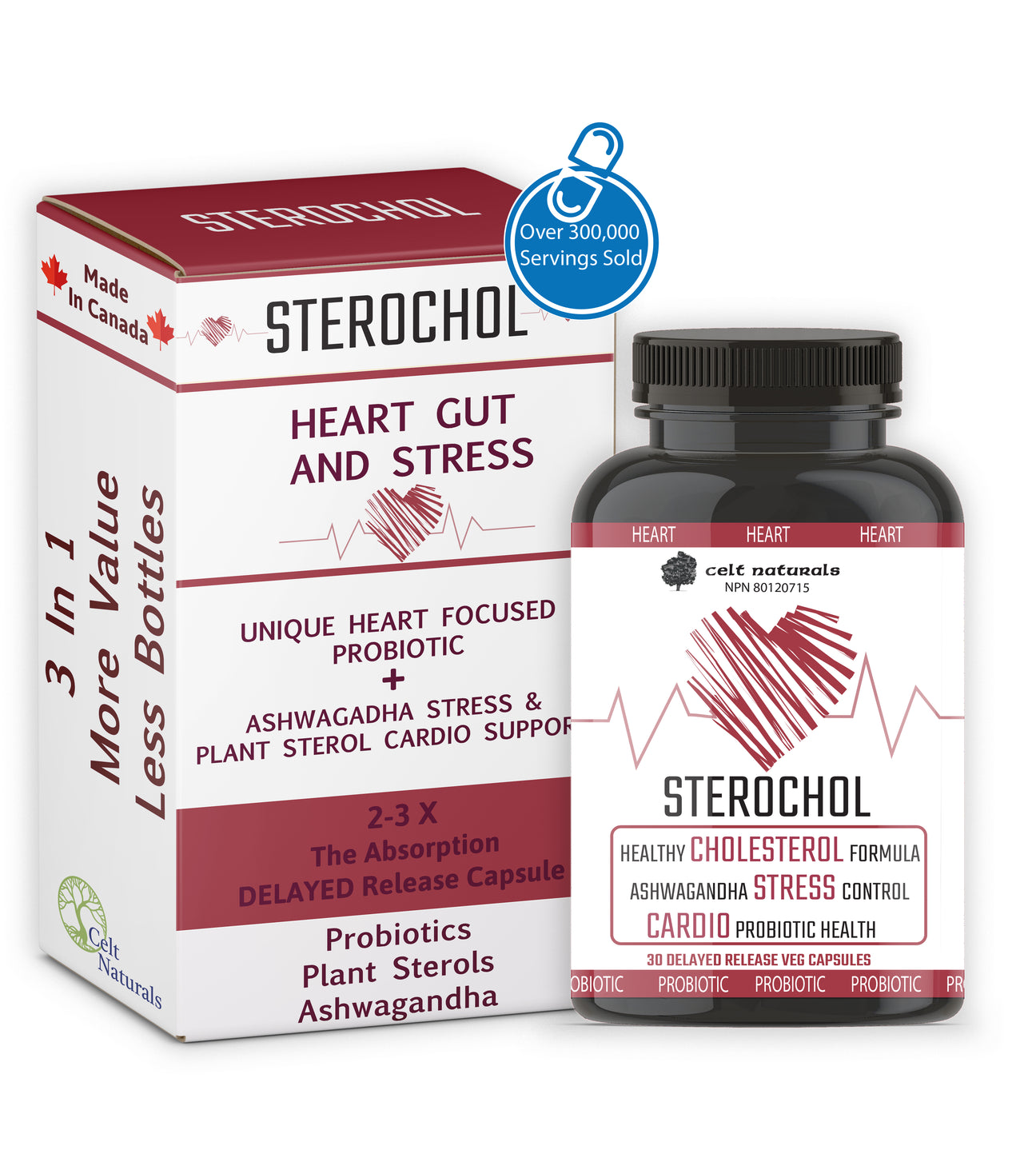 Sterochol - Heart and Cholesterol Support – Celt Naturals